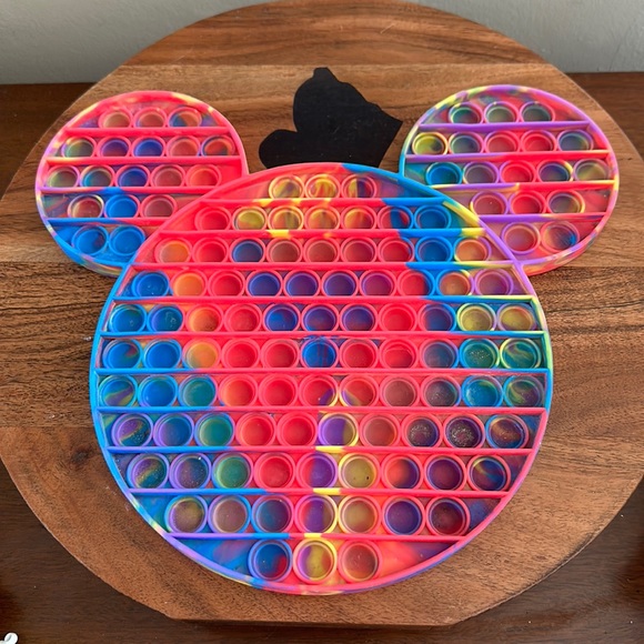 Toys | Xl Mickey Mouse Fidget Popper | Poshmark